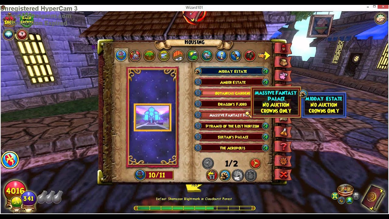 Wizard101: Craftable House Building Items