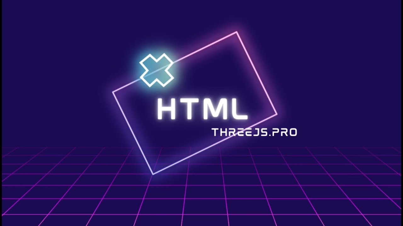 Threejs - Before Start - HTML