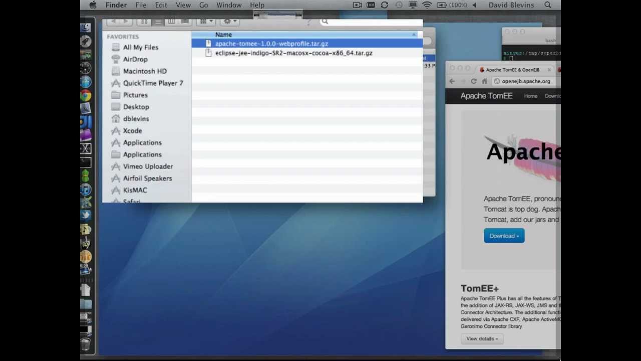 Getting Started with Apache TomEE