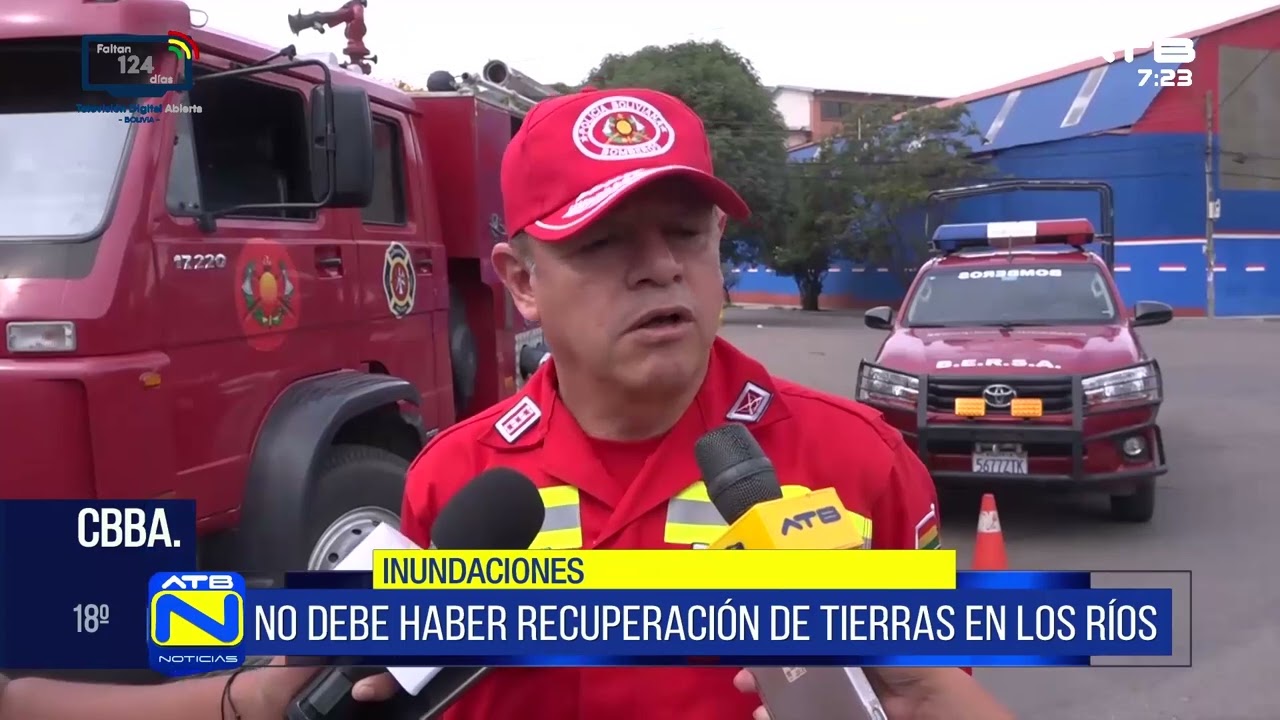 Bomberos en alerta en Cochabamba por lluvias intensas - ATB Digital