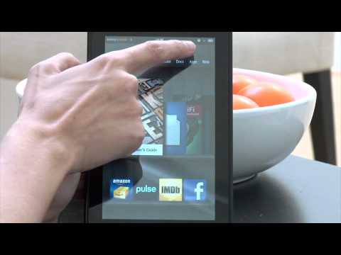 Just Show Me: How to connect the Kindle Fire to your wifi network