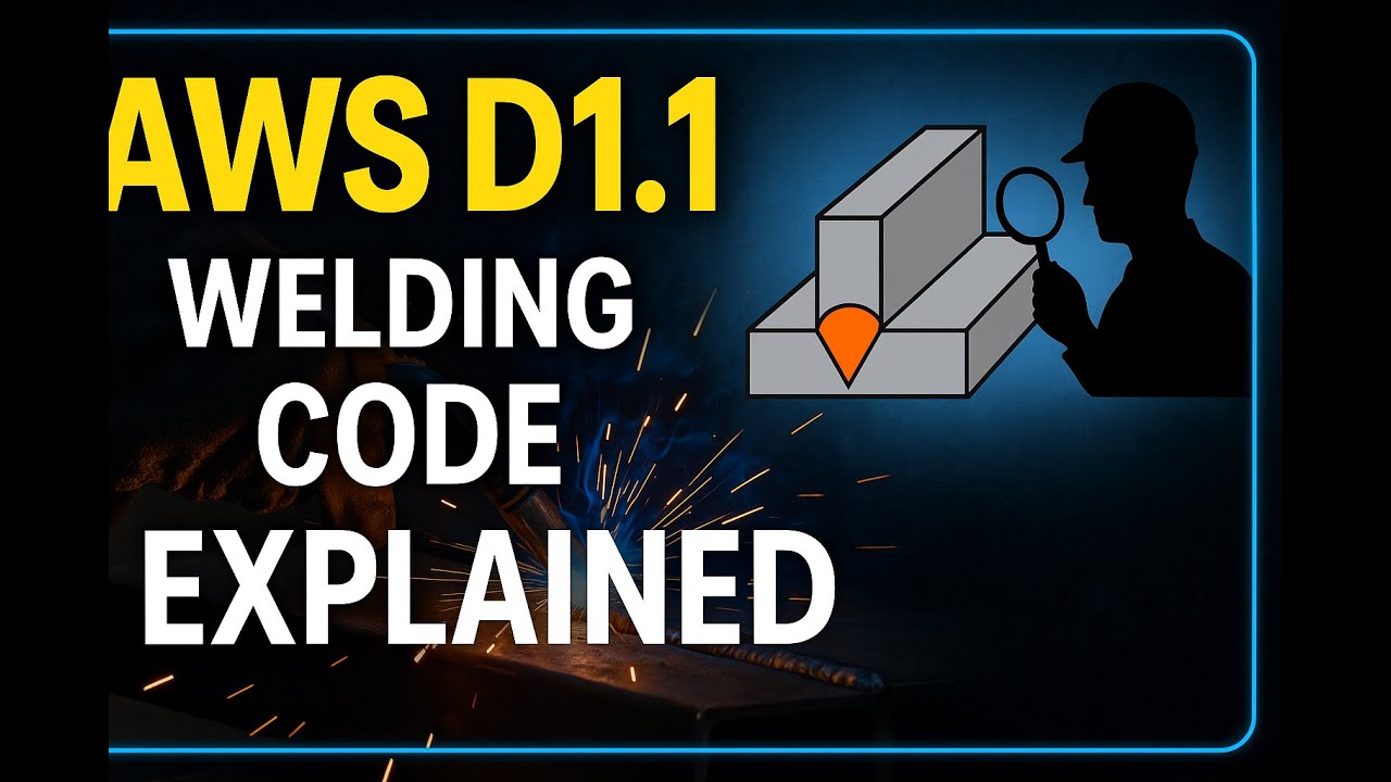 AWS D1.1 Made Simple | Welding Standards Every Engineer Must Know