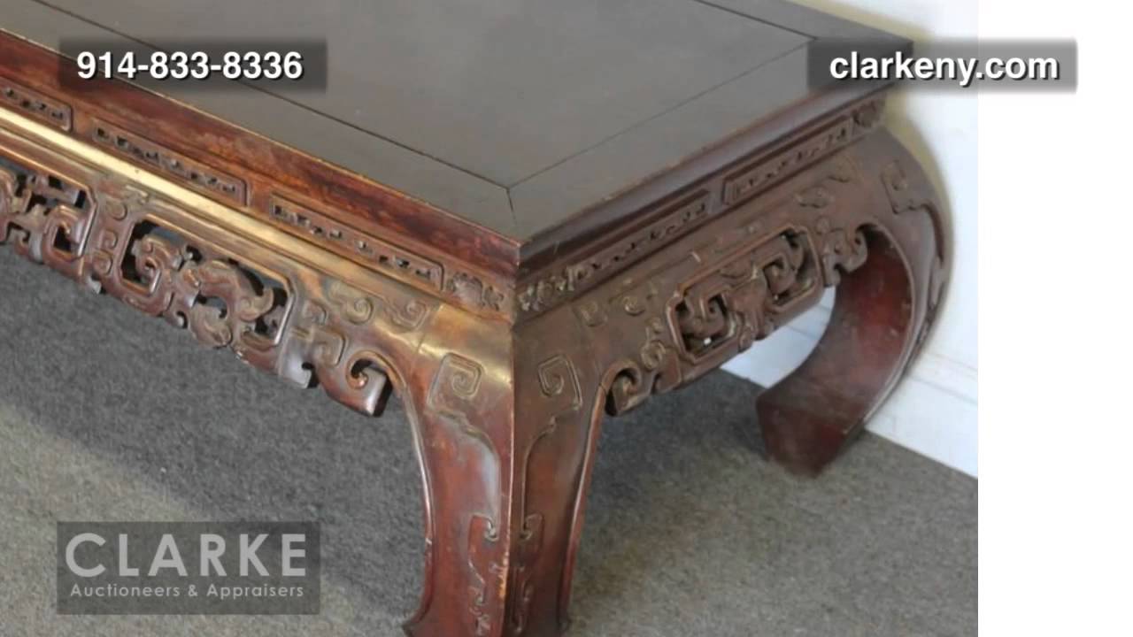 Vintage Chinese Low or Tea Table | Chinese Table | Vintage Chinese Table | Clarke Auction Gallery