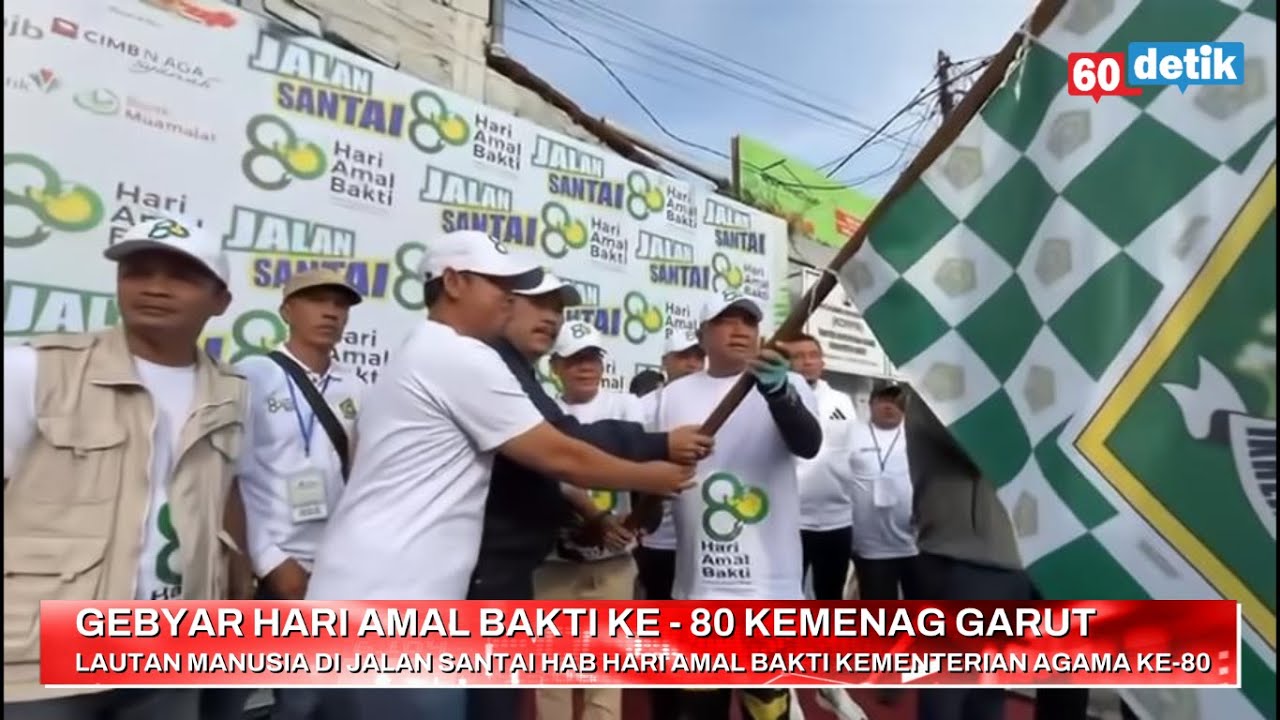 Lautan Manusia di Garut! Kemenag Gelar HAB ke-80 Terbesar Sepanjang ...