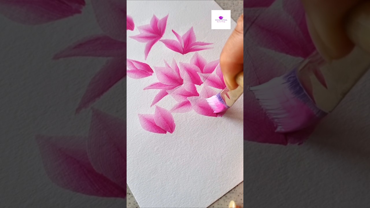 Quick and easy flowers #wocol #shorts