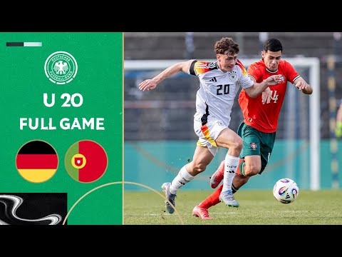 Germany vs. Portugal | Full Game | Under-20 - International Match