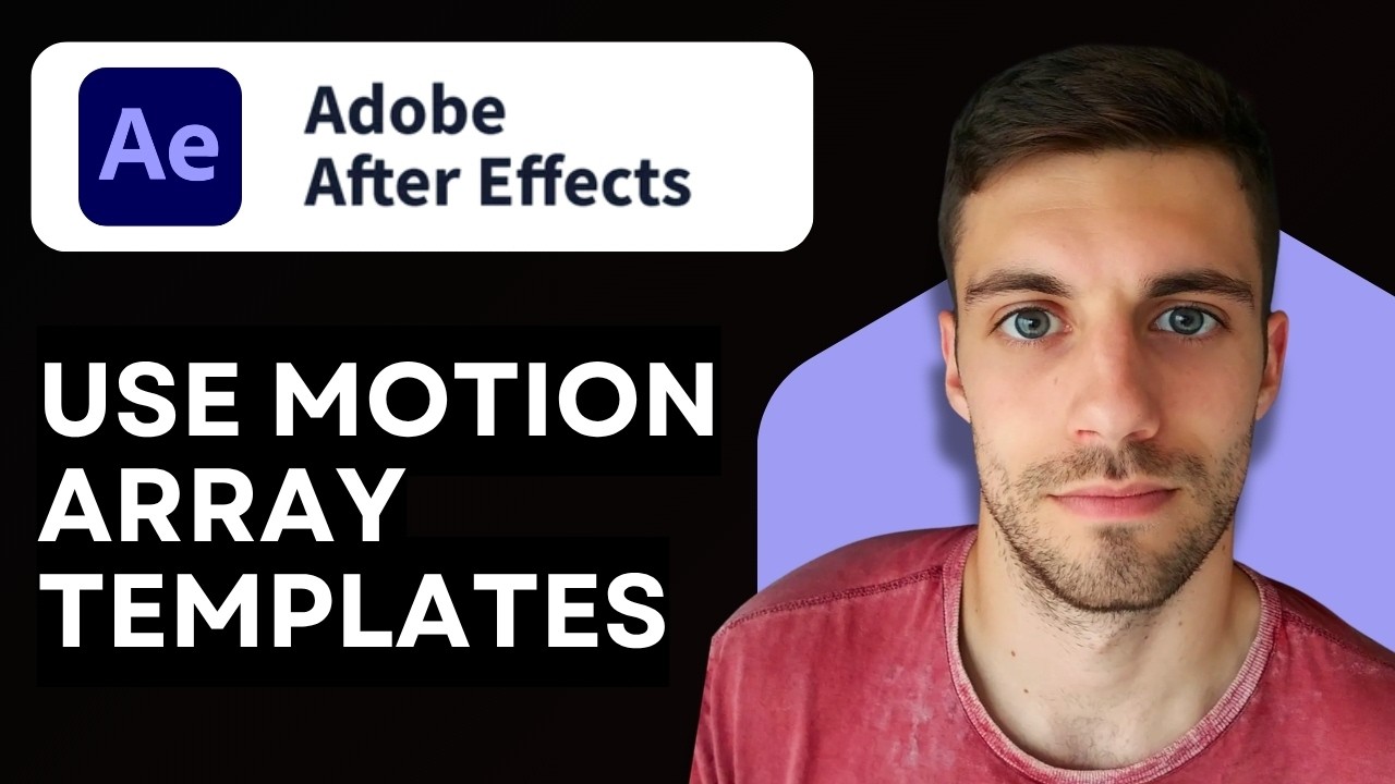 How to Use Motion Array Templates in After Effects 2026 (Simple Step)
