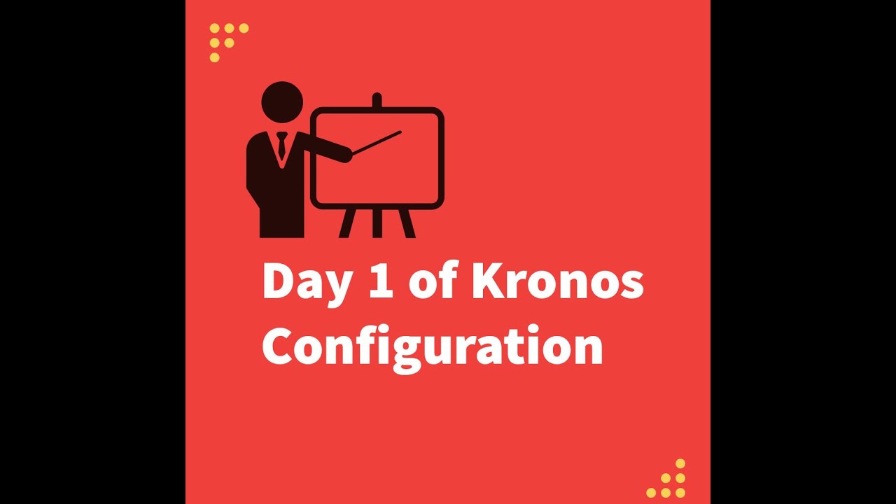 Day 1 of Kronos Configuration: Pay Codes