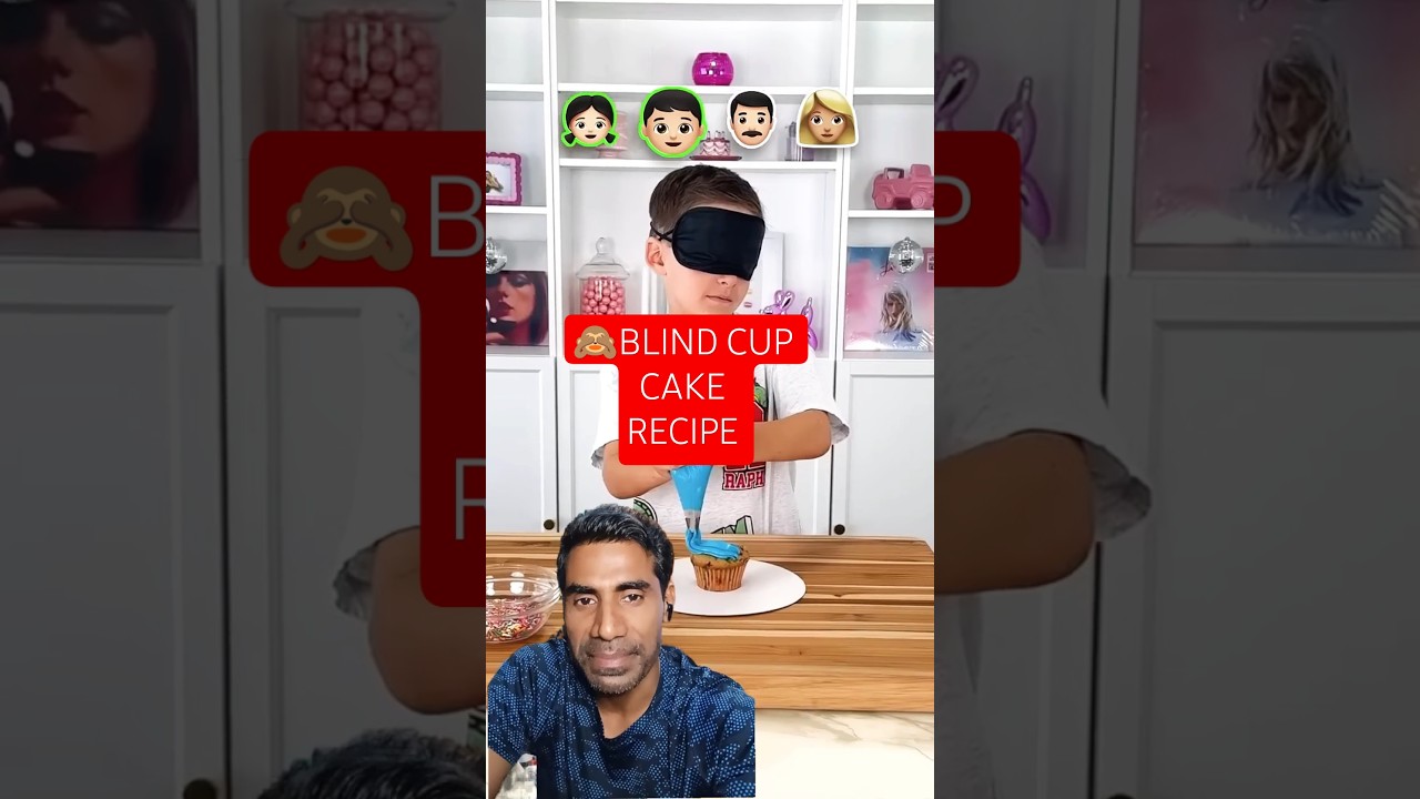 Blindfold CUPCAKE Challenge!