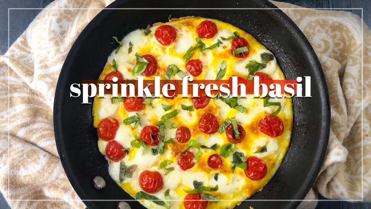 Keto Caprese Omelet | My Life Cookbook Recipe