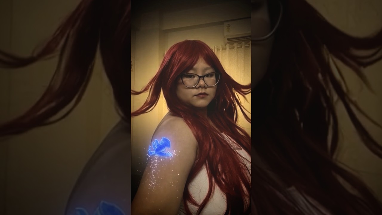 Cosplaying Erza Scarlet from Fairytail 🧚🏼‍♀️ #erzascarlet #fairytail #cosplay #anime #shorts