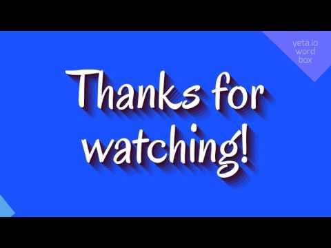 How to say "juengling"! (High Quality Voices)