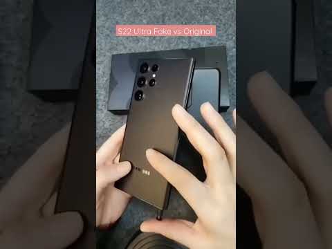 SUMSUNG S22 ULTRA FAKE VS ORIGINAL// #trending #viral #youtubeshorts