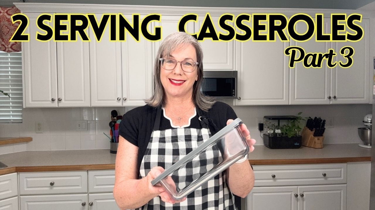 2 Serving Casseroles for Breakfast Lunch and Dinner