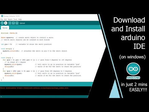 Download and Install Arduino IDE on windows 7/8/10