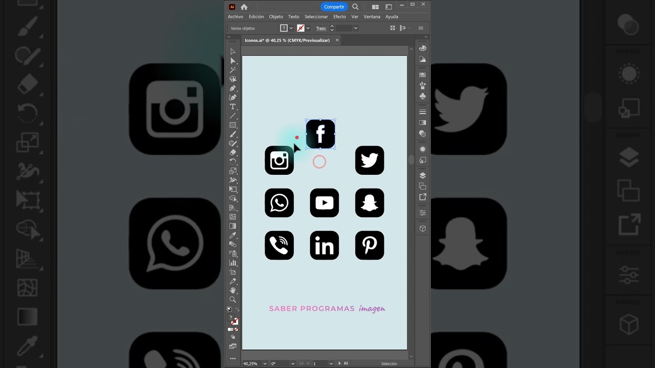 🔶 VECTOR ICONS in One Click 👆