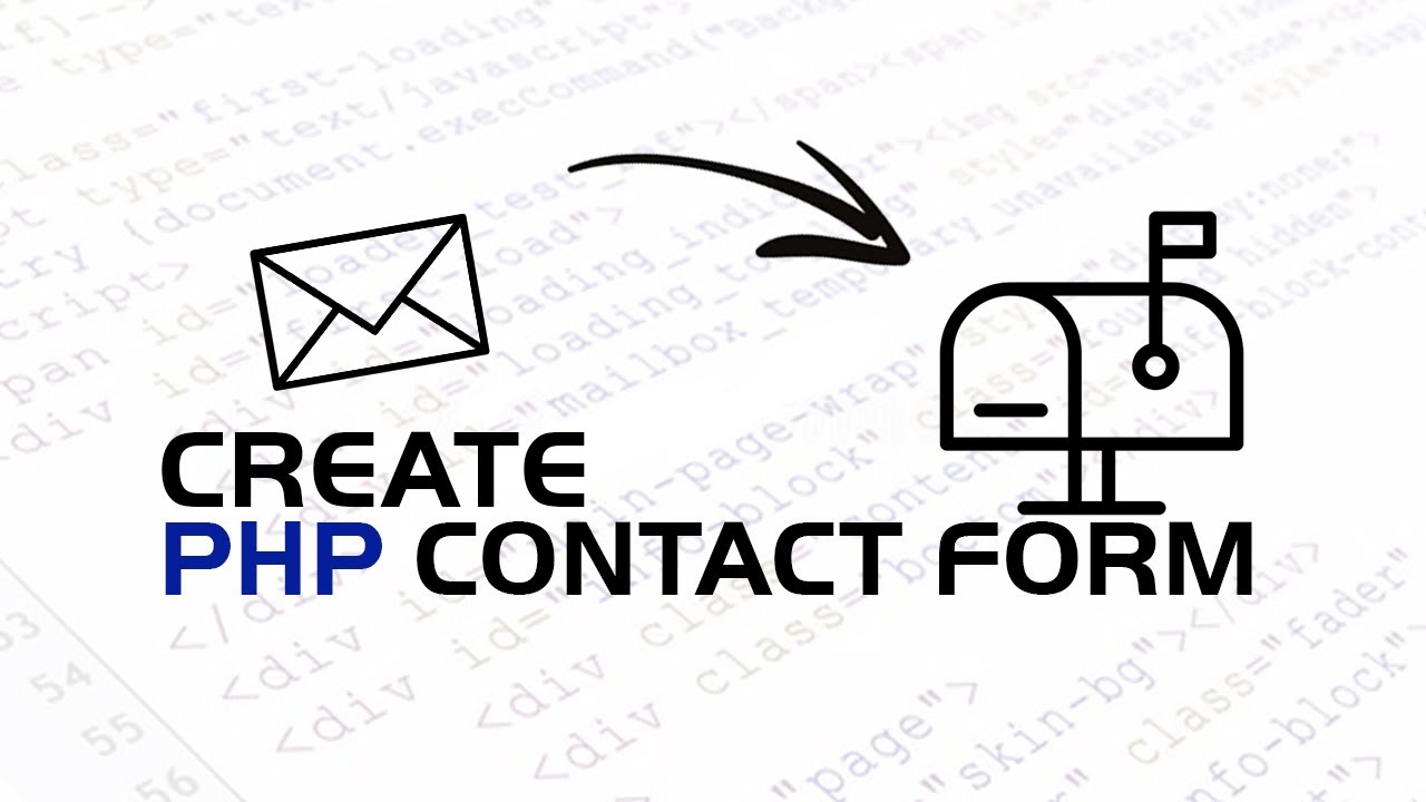 How to create a PHP Contact Form | PHP TUTORIAL [2021]