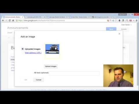 Post (and host) animated GIFs in Google Sites