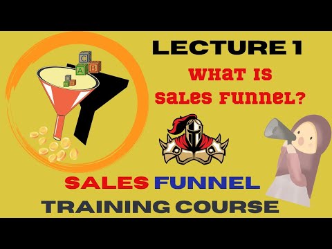What Is Sales Funnel ? Lecture 1 Urdu/Hindi Non Copyright Video Content