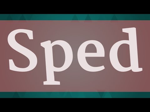 SPED pronunciation • How to pronounce SPED