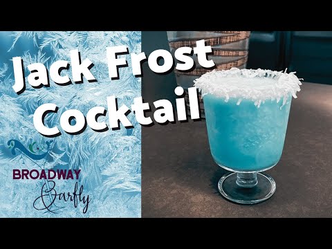 How about a Jack Frost cocktail ❄️ nipping at your nose?!