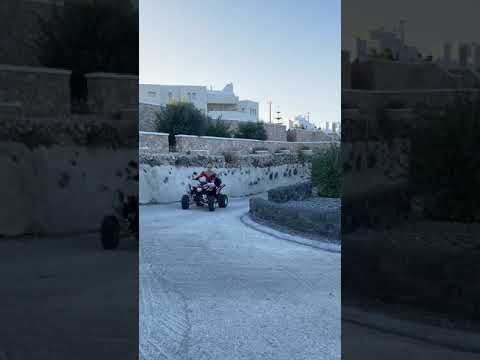 ATV rental Santorini license