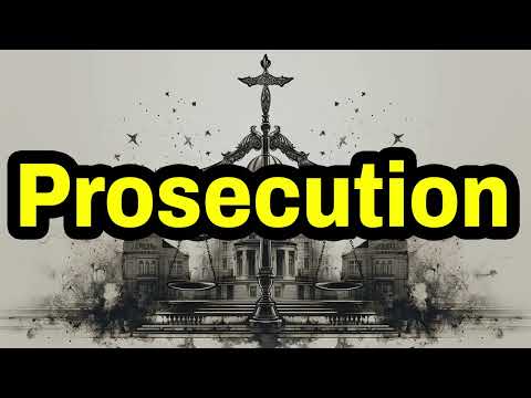 Prosecution Pronunciation | How To Say Prosecution | Prosecution Meaning