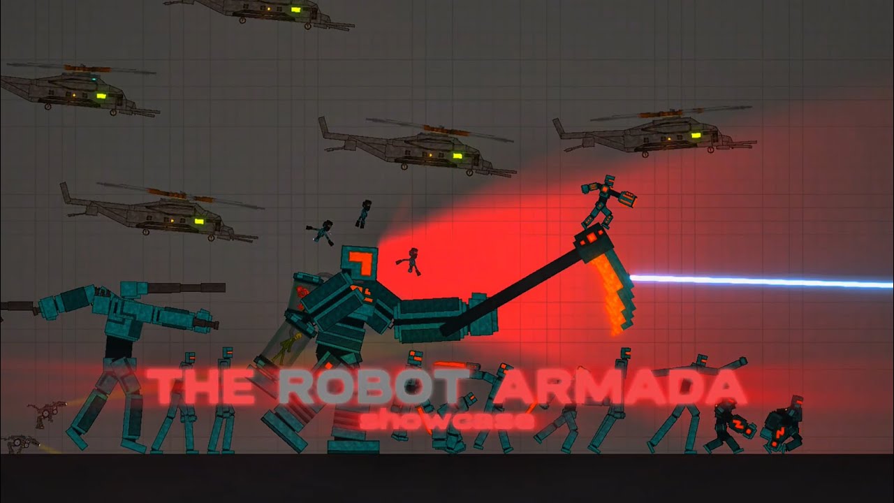 The Robot Armada Showcase🤖! | Melon Playground