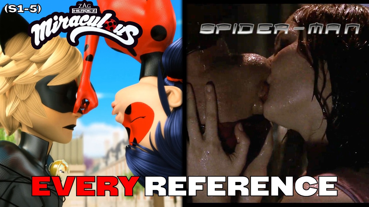EVERY Reference in Miraculous Ladybug! (S1-5)