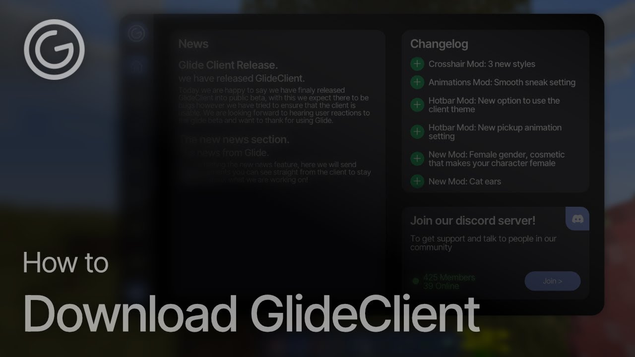 How to install Glide Client on windows