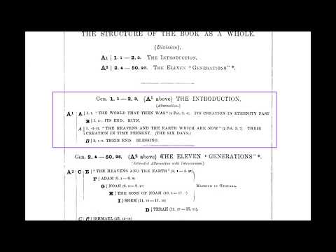 The Companion Bible(KJV) - Genesis, Stucture of the Book as a Whole