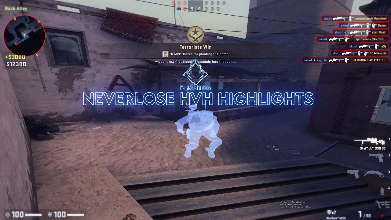 hate it or love it ft. neverlose.cc | phantom.yaw [6k+]