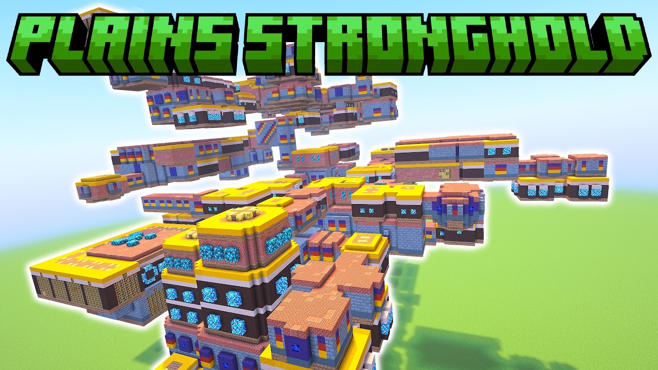 Adding Plains Biome Strongholds to Minecraft
