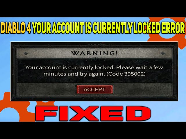 Diablo 4 “Your account is currently locked” error: How to fix, possible ...
