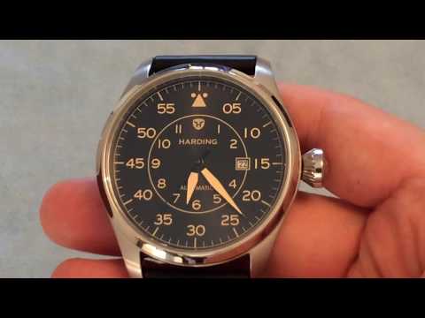 Harding "Jetstream" - Big German Style Automatic Flieger Watch
