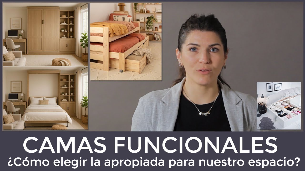 🛏️ Space-Saving Beds! 💡 Ideas for More Functional Bedrooms