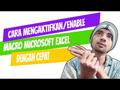 Cara mudah mengaktifkan macro excel – tutorial
