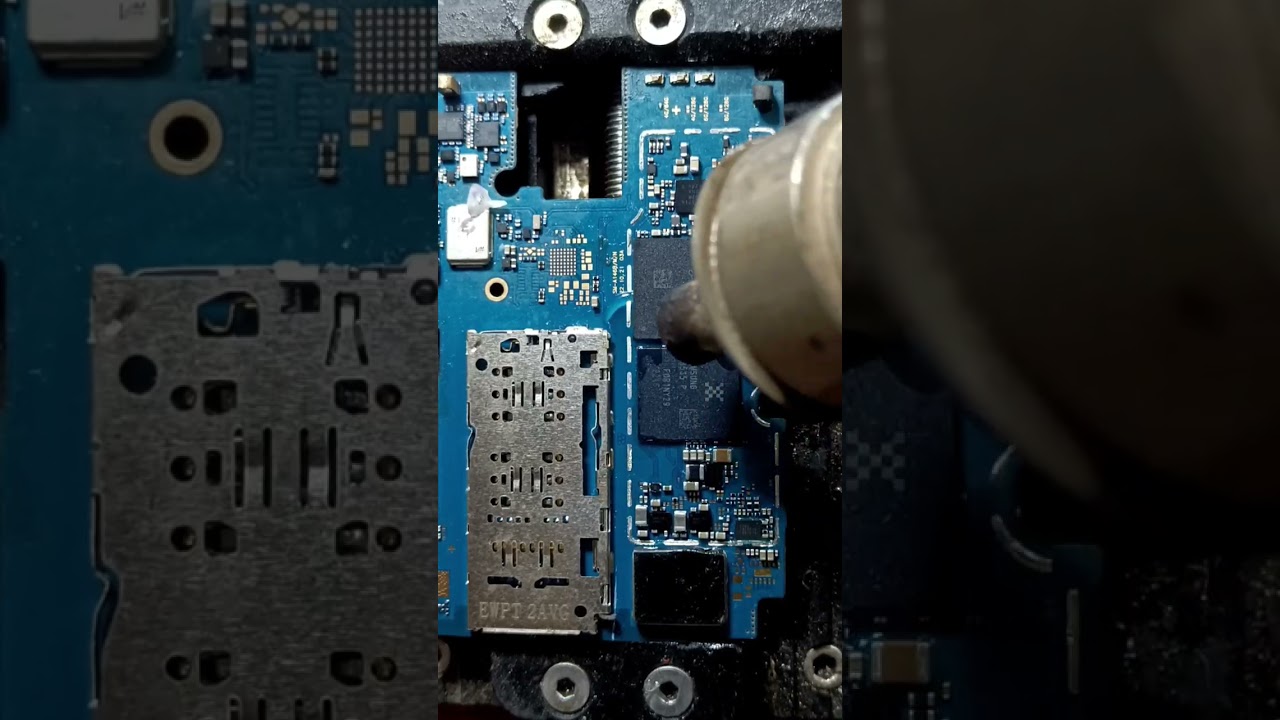 Samsung a14 5g cpu repair #samsung A14 5g  automatic dead solution #cpuremove #like #tranding#shorts