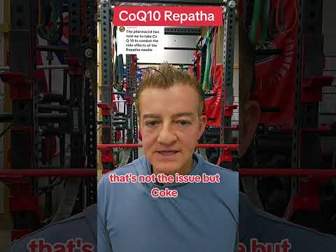 Pharmacist said to take CoQ10 for Repatha side effects? #coq10 #repatha #pharmacist #pharmacy