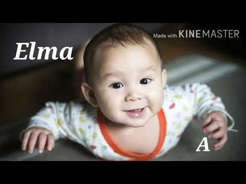 Modern muslim baby girl names start with"E"