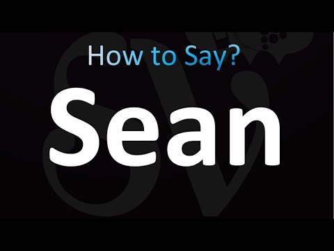 How to Pronounce Sean (Correctly!)