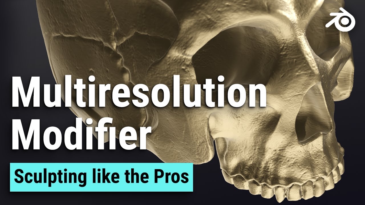 Multiresolution Modifier - Blender Tutorial for Beginners - Basics
