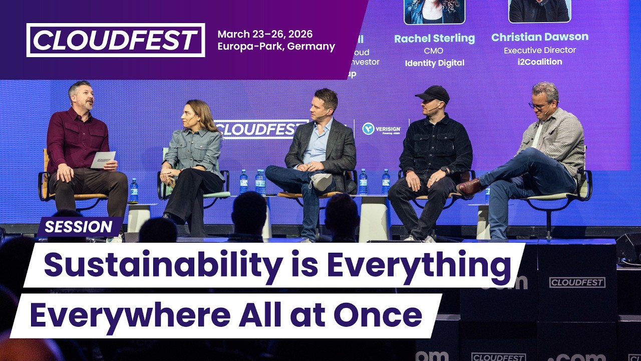 Sustainability is Everything Everywhere All at Once (CloudFest 2026)