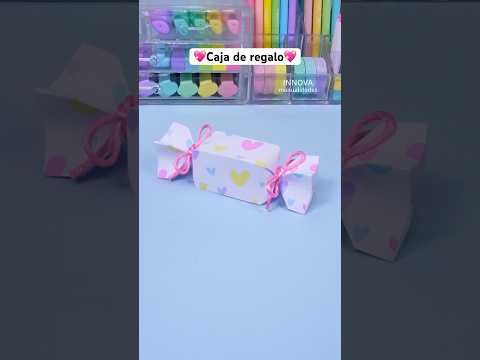 DIY Caja de regalo 💖 Ideas para regalar 💖 Manualidades con papel #diy #manualidades #regalos