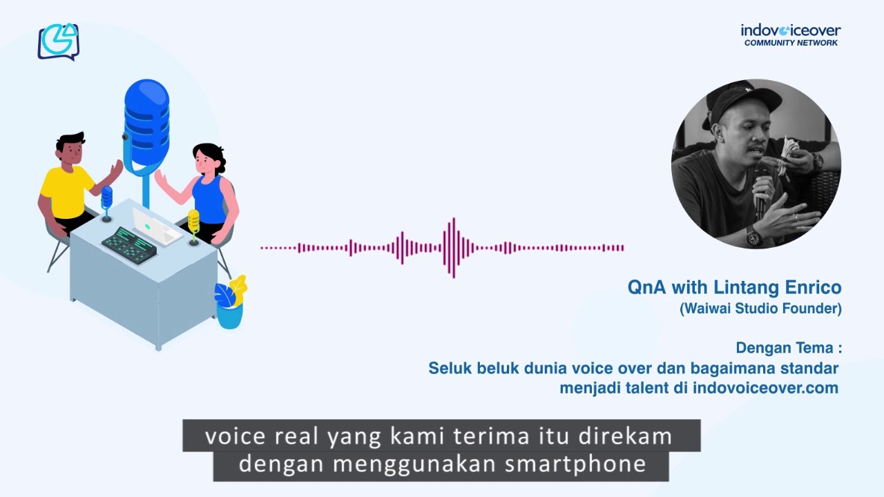 Indovoiceover Podcast Vol 1 - Episode 1