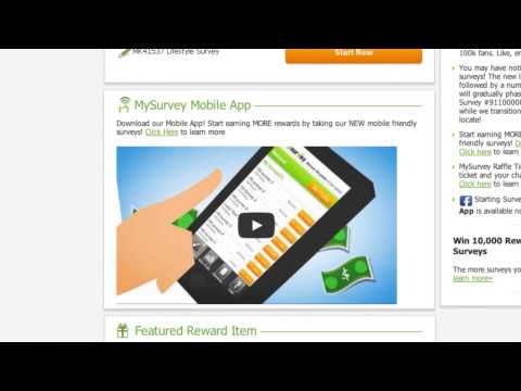 Learn How to Use the MySurvey Website - MySurvey US