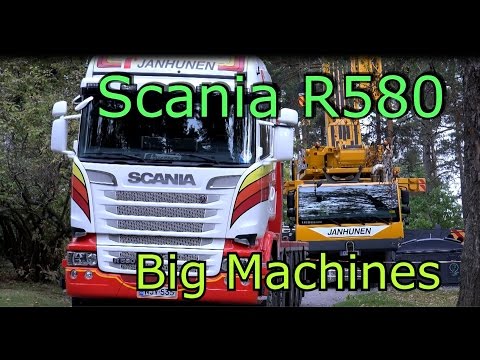 Scania R580 Truck Vs Liebherr monster crane-World's Best Truck-Miglior Truck del mondo
