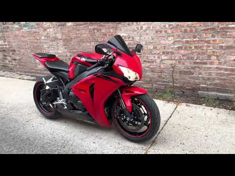 Honda CBR1000RR 2008 red H7576U