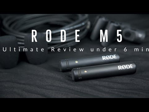 RODE M5 Small Diaphragm Cardioid Condenser Microphone Matched | Reverb