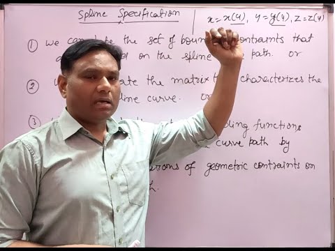 Spline specification - In Hindi
